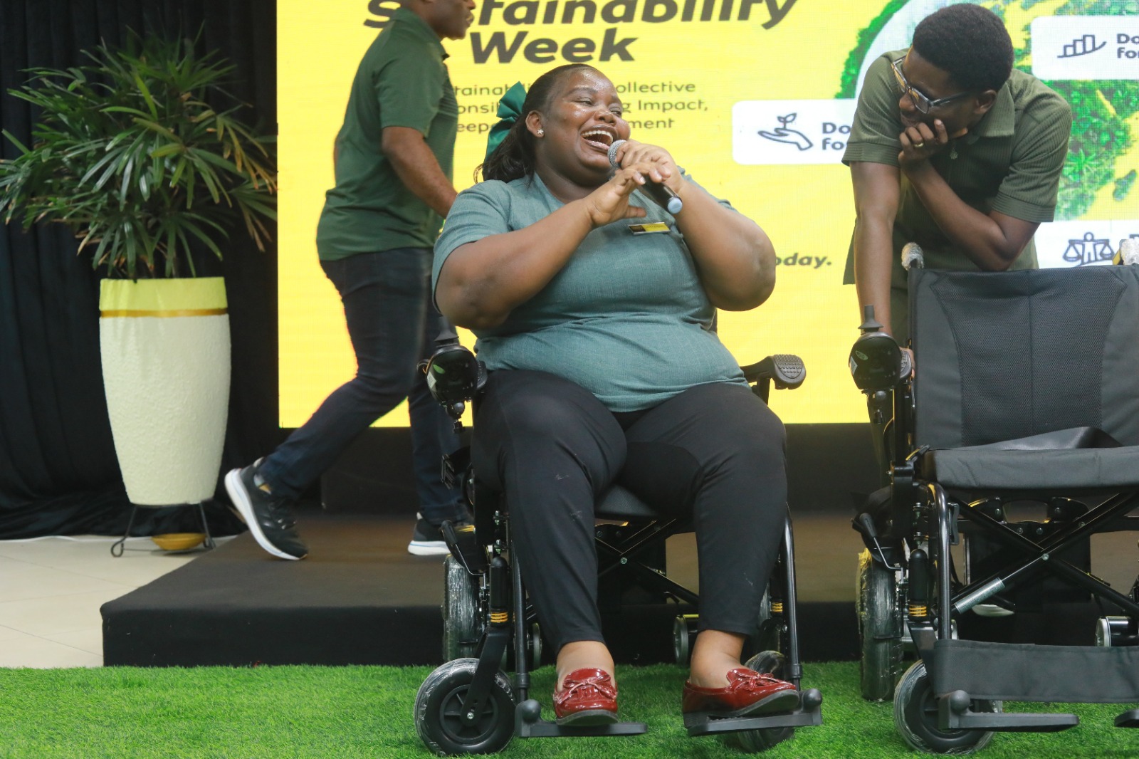 MTN Ghana Surprises Staff with Electric Wheelchairs, Boosts Green Fleet ...